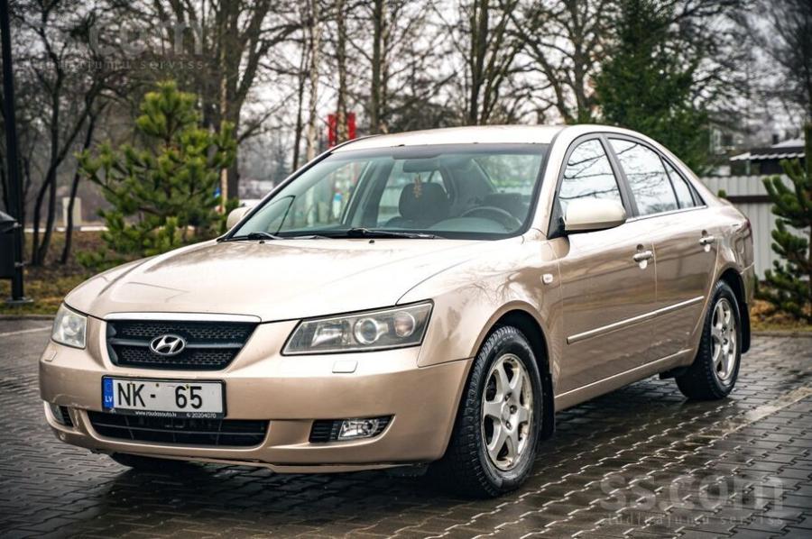 Brūns Hyundai Sonata 2008 Rīga, ar dzinēja tilpumu 2.40 L un nobraukumu 0 tūkst. km par 2590 €, foto 1 vietnē AUTOMOTO.COM.LV