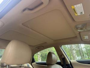 Brown Hyundai Sonata 2012 in Vilnius, with an engine capacity of 2.36 L and mileage of 140 thousand km for 3500 €, photo 14 on AUTOMOTO.COM.LV