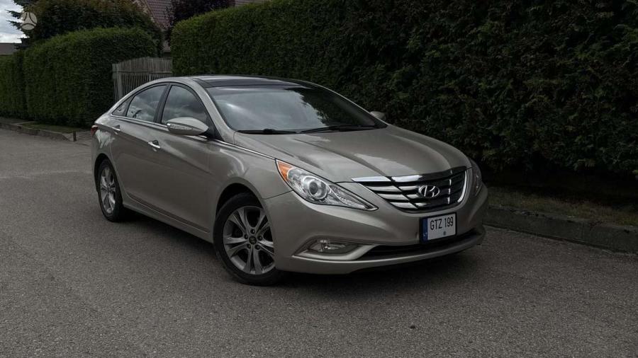 Brūns Hyundai Sonata 2014 Viļņa, ar dzinēja tilpumu 2.36 L un nobraukumu 140 tūkst. km par 4300 €, foto 7 vietnē AUTOMOTO.COM.LV