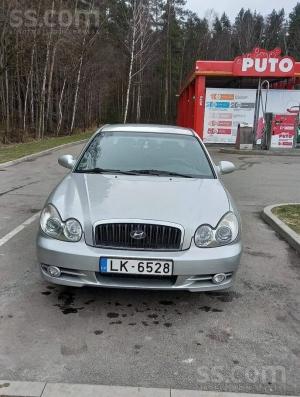 Grey Hyundai Sonata 2003 in Jurmala, with an engine capacity of 2.00 L and mileage of 165 thousand km for 1650 €, photo  on AUTOMOTO.COM.LV