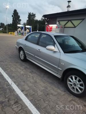 Grey Hyundai Sonata 2003 in Riga, with an engine capacity of 2.00 L and mileage of 166 thousand km for 2400 €, photo 10 on AUTOMOTO.COM.LV