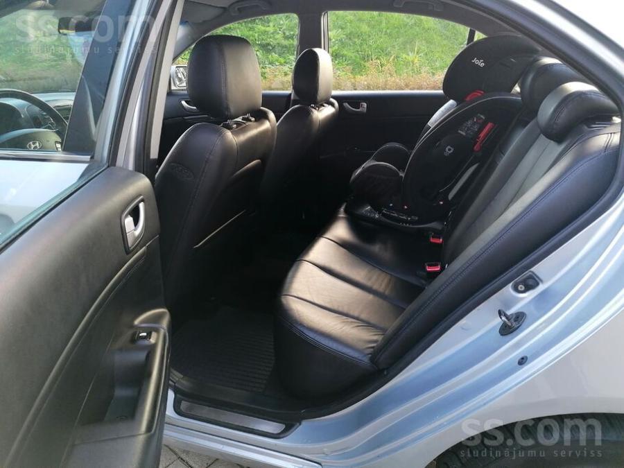 Grey Hyundai Sonata 2008 in Daugavpils, with an engine capacity of 2.00 L and mileage of 0 thousand km for 2150 €, photo 28 on AUTOMOTO.COM.LV