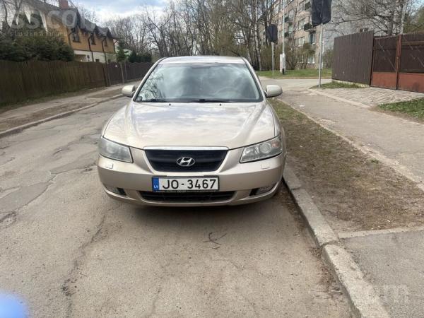 Dzeltens Hyundai Sonata 2007 Rīga, ar dzinēja tilpumu 2.00 L un nobraukumu 327 tūkst. km par 1100 €, foto 3 vietnē AUTOMOTO.COM.LV