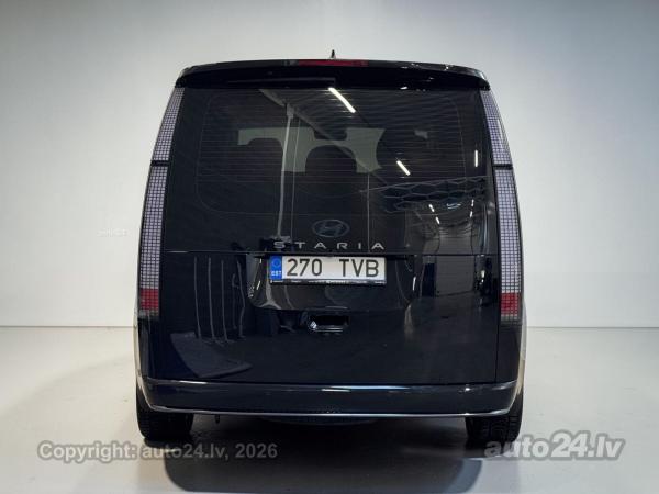 Black Hyundai Staria 2025 in Tallinn, with an engine capacity of 1.60 L and mileage of 24 thousand km for 53990 €, photo 10 on AUTOMOTO.COM.LV