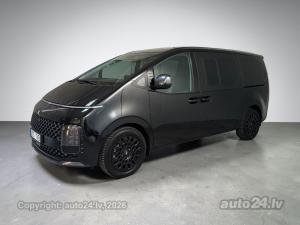 Black Hyundai Staria 2025 in Tallinn, with an engine capacity of 1.60 L and mileage of 24 thousand km for 53990 €, photo 3 on AUTOMOTO.COM.LV