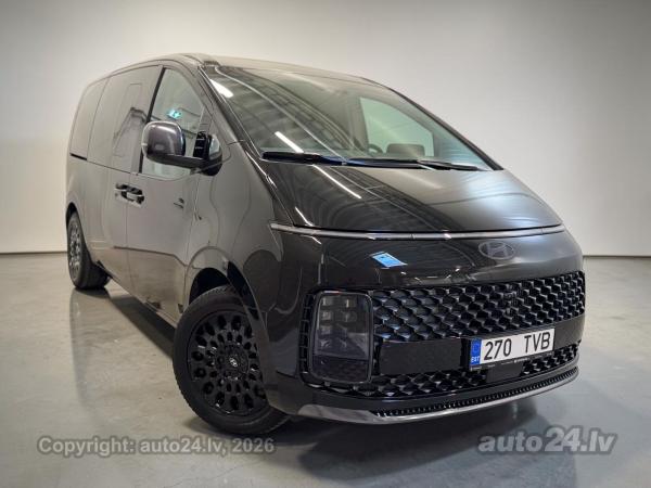 Melns Hyundai Staria 2025 Tallina, ar dzinēja tilpumu 1.60 L un nobraukumu 24 tūkst. km par 53990 €, foto 3 vietnē AUTOMOTO.COM.LV