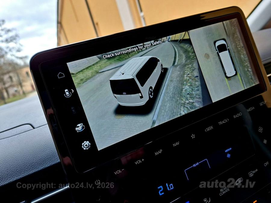 Pelēks Hyundai Staria 2021 Rīga, ar dzinēja tilpumu 2.20 L un nobraukumu 87 tūkst. km par 36500 €, foto 15 vietnē AUTOMOTO.COM.LV