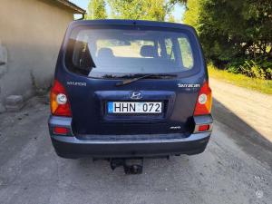Blue Hyundai Terracan 2001 in Kretinga, with an engine capacity of 2.48 L and mileage of 250 thousand km for 1450 €, photo 6 on AUTOMOTO.COM.LV