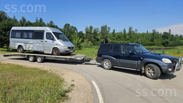 Blue Hyundai Terracan 2005 in Madona, with an engine capacity of 2.90 L and mileage of 0 thousand km for 1500 €, photo 9 on AUTOMOTO.COM.LV