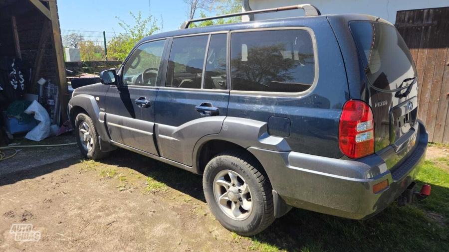 Hyundai Terracan 2007 in Kretinga, with an engine capacity of 2.90 L and mileage of 190 thousand km for 2350 €, photo 6 on AUTOMOTO.COM.LV