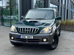 Green Hyundai Terracan 2003 in Tallinn, with an engine capacity of 2.90 L and mileage of 315 thousand km for 2499 €, photo  on AUTOMOTO.COM.LV