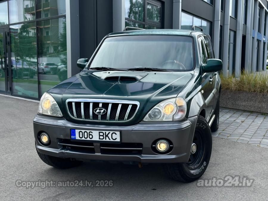 Zaļš Hyundai Terracan 2003 Tallina, ar dzinēja tilpumu 2.90 L un nobraukumu 315 tūkst. km par 2499 €, foto 1 vietnē AUTOMOTO.COM.LV