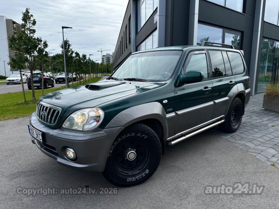 Zaļš Hyundai Terracan 2003 Tallina, ar dzinēja tilpumu 2.90 L un nobraukumu 315 tūkst. km par 2499 €, foto 5 vietnē AUTOMOTO.COM.LV