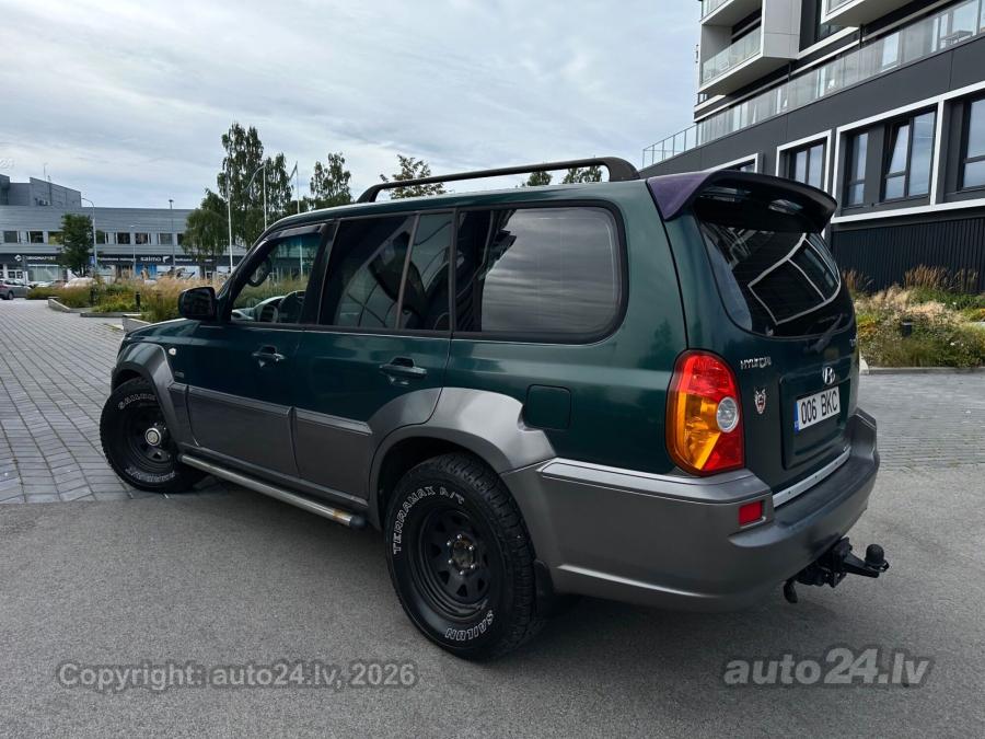 Zaļš Hyundai Terracan 2003 Tallina, ar dzinēja tilpumu 2.90 L un nobraukumu 315 tūkst. km par 2499 €, foto 12 vietnē AUTOMOTO.COM.LV