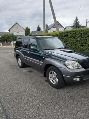 Zaļš Hyundai Terracan 2005 Klaipėda, ar dzinēja tilpumu 2.90 L un nobraukumu 270 tūkst. km par 2999 €, foto  vietnē AUTOMOTO.COM.LV