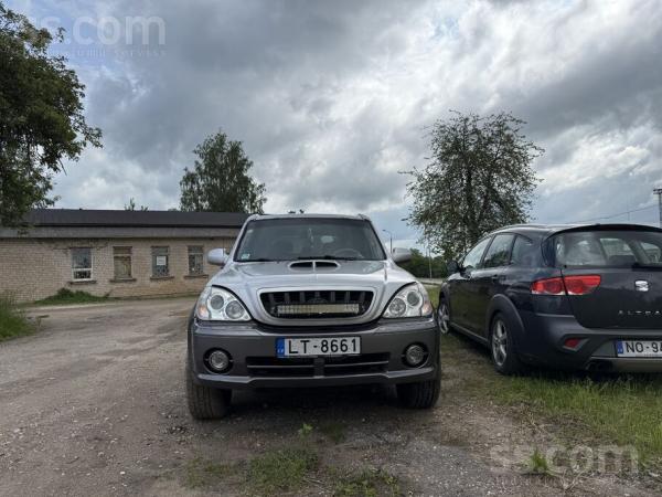 Pelēks Hyundai Terracan 2003 Rēzekne, ar dzinēja tilpumu 2.90 L un nobraukumu 330 tūkst. km par 3200 €, foto 1 vietnē AUTOMOTO.COM.LV
