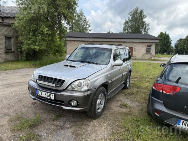 Pelēks Hyundai Terracan 2003 Rēzekne, ar dzinēja tilpumu 2.90 L un nobraukumu 330 tūkst. km par 3200 €, foto 2 vietnē AUTOMOTO.COM.LV