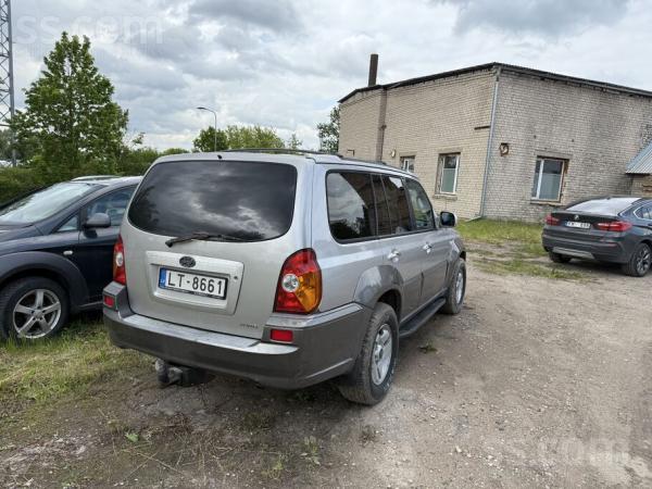 Pelēks Hyundai Terracan 2003 Rēzekne, ar dzinēja tilpumu 2.90 L un nobraukumu 330 tūkst. km par 3200 €, foto 4 vietnē AUTOMOTO.COM.LV