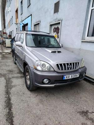 Серый Хендай Терракан 2003 в Ионава, объемом двигателя 2.90 л и пробегом 257 тыс. км за 1450 €, фото  на AUTOMOTO.COM.LV