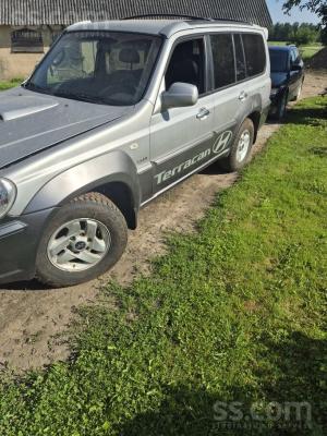 Серый Хендай Терракан 2003 в Добеле, объемом двигателя 2.90 л и пробегом 266 тыс. км за 850 €, фото 3 на AUTOMOTO.COM.LV