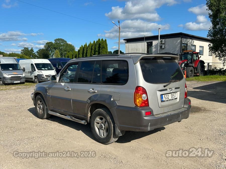 Pelēks Hyundai Terracan 2003 Valga, ar dzinēja tilpumu 2.90 L un nobraukumu 200 tūkst. km par 800 €, foto 6 vietnē AUTOMOTO.COM.LV