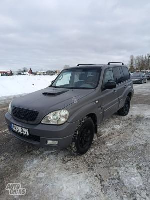 Pelēks Hyundai Terracan 2005 Kauņa, ar dzinēja tilpumu 2.90 L un nobraukumu 343 tūkst. km par 4200 €, foto  vietnē AUTOMOTO.COM.LV