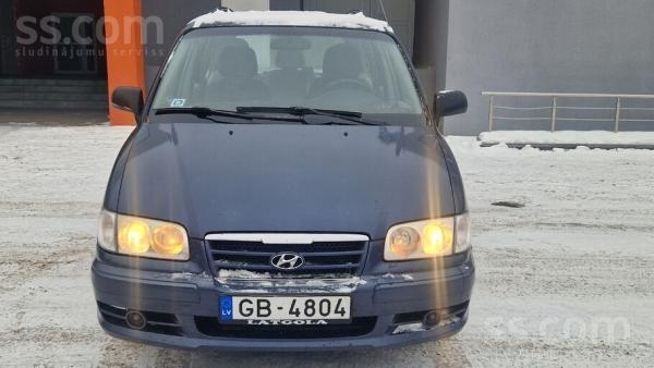 Zils Hyundai Trajet 2006 Rīga, ar dzinēja tilpumu 2.00 L un nobraukumu 0 tūkst. km par 530 €, foto 5 vietnē AUTOMOTO.COM.LV