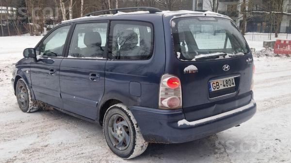 Zils Hyundai Trajet 2006 Rīga, ar dzinēja tilpumu 2.00 L un nobraukumu 0 tūkst. km par 530 €, foto 7 vietnē AUTOMOTO.COM.LV