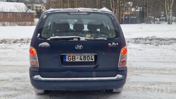 Zils Hyundai Trajet 2006 Rīga, ar dzinēja tilpumu 2.00 L un nobraukumu 0 tūkst. km par 530 €, foto 8 vietnē AUTOMOTO.COM.LV