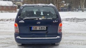 Blue Hyundai Trajet 2006 in Riga, with an engine capacity of 2.00 L and mileage of 0 thousand km for 530 €, photo 8 on AUTOMOTO.COM.LV