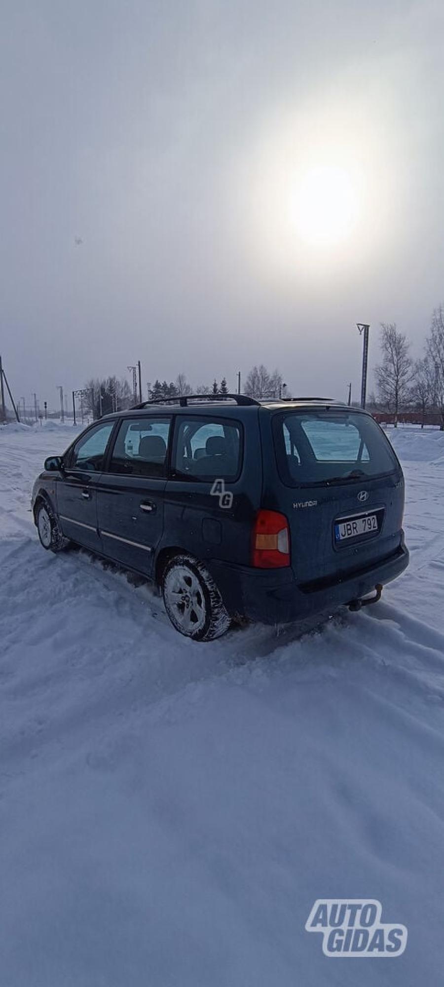 Zaļš Hyundai Trajet 2004 Radviliškis, ar dzinēja tilpumu 2.00 L un nobraukumu 345 tūkst. km par 750 €, foto 2 vietnē AUTOMOTO.COM.LV