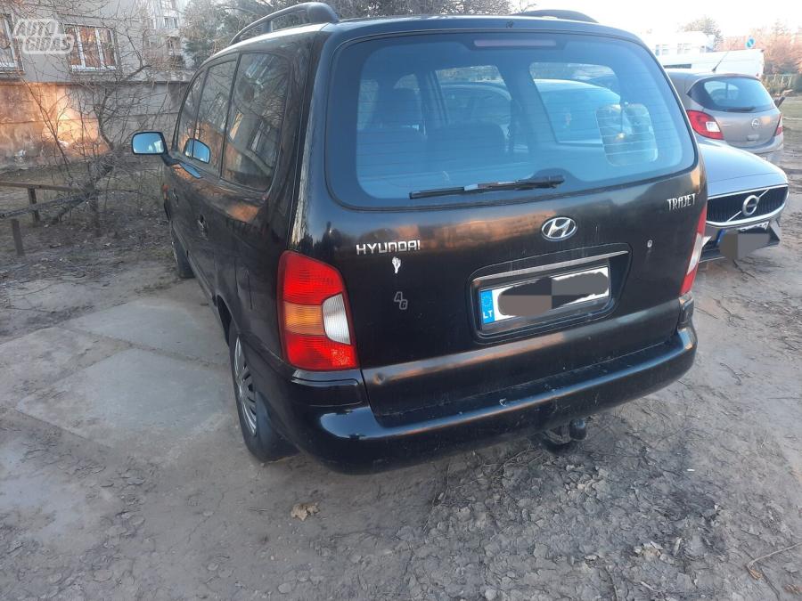 Hyundai Trajet 2001 Kauņa, ar dzinēja tilpumu 2.00 L un nobraukumu 287 tūkst. km par 1300 €, foto 3 vietnē AUTOMOTO.COM.LV