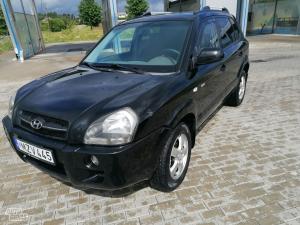 Melns Hyundai Tucson 2005 Molėtai, ar dzinēja tilpumu 2.00 L un nobraukumu 352 tūkst. km par 1500 €, foto  vietnē AUTOMOTO.COM.LV