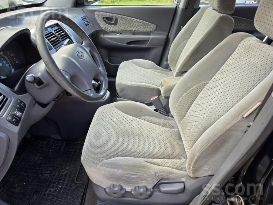 Melns Hyundai Tucson 2005 Rēzekne, ar dzinēja tilpumu 2.00 L un nobraukumu 0 tūkst. km par 2150 €, foto 12 vietnē AUTOMOTO.COM.LV