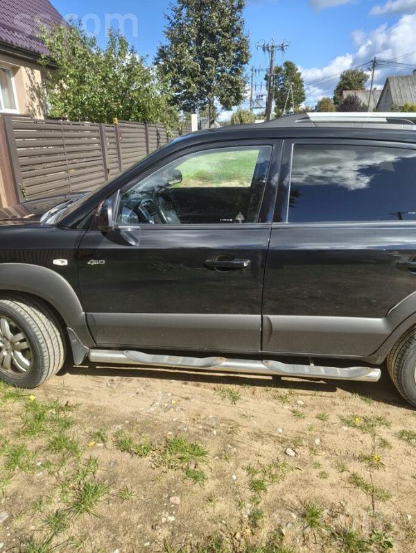 Черный Хендай Туксон 2005 в Даугавпилс, объемом двигателя 2.00 л и пробегом 268 тыс. км за 2500 €, фото 3 на AUTOMOTO.COM.LV