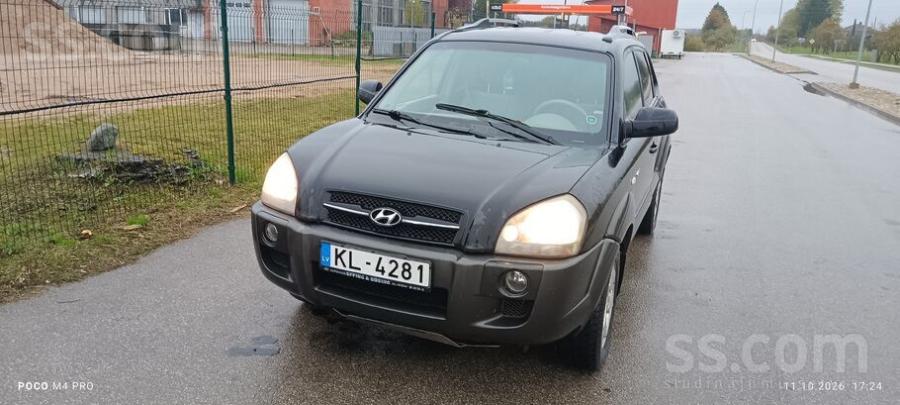Черный Хендай Туксон 2005 в Краслава, объемом двигателя 2.00 л и пробегом 299 тыс. км за 2000 €, фото 6 на AUTOMOTO.COM.LV