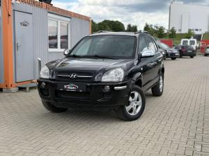 Melns Hyundai Tucson 2006 Viļņa, ar dzinēja tilpumu 1.99 L un nobraukumu 223 tūkst. km par 4150 €, foto  vietnē AUTOMOTO.COM.LV