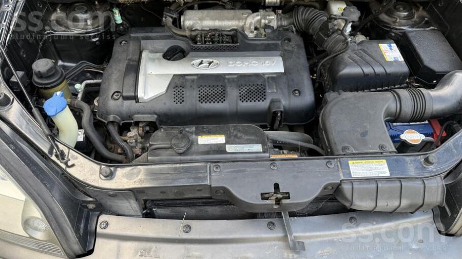 Melns Hyundai Tucson 2006 Valmiera, ar dzinēja tilpumu 2.00 L un nobraukumu 274 tūkst. km par 2350 €, foto 9 vietnē AUTOMOTO.COM.LV