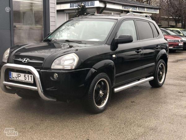 Melns Hyundai Tucson 2007 Klaipėda, ar dzinēja tilpumu 1.99 L un nobraukumu 228 tūkst. km par 3000 €, foto 1 vietnē AUTOMOTO.COM.LV