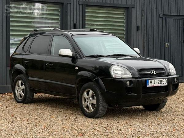 Melns Hyundai Tucson 2007 Jelgava, ar dzinēja tilpumu 2.00 L un nobraukumu 0 tūkst. km par 1999 €, foto 4 vietnē AUTOMOTO.COM.LV