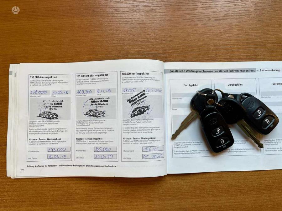 Black Hyundai Tucson 2008 in Telschi, with an engine capacity of 1.98 L and mileage of 245 thousand km for 2750 €, photo 29 on AUTOMOTO.COM.LV