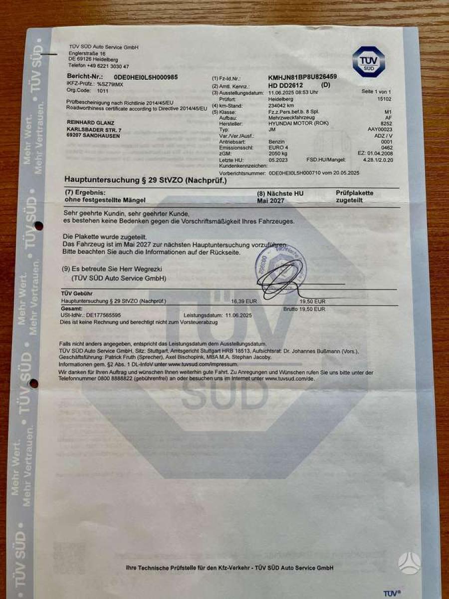 Black Hyundai Tucson 2008 in Telschi, with an engine capacity of 1.98 L and mileage of 245 thousand km for 2750 €, photo 30 on AUTOMOTO.COM.LV