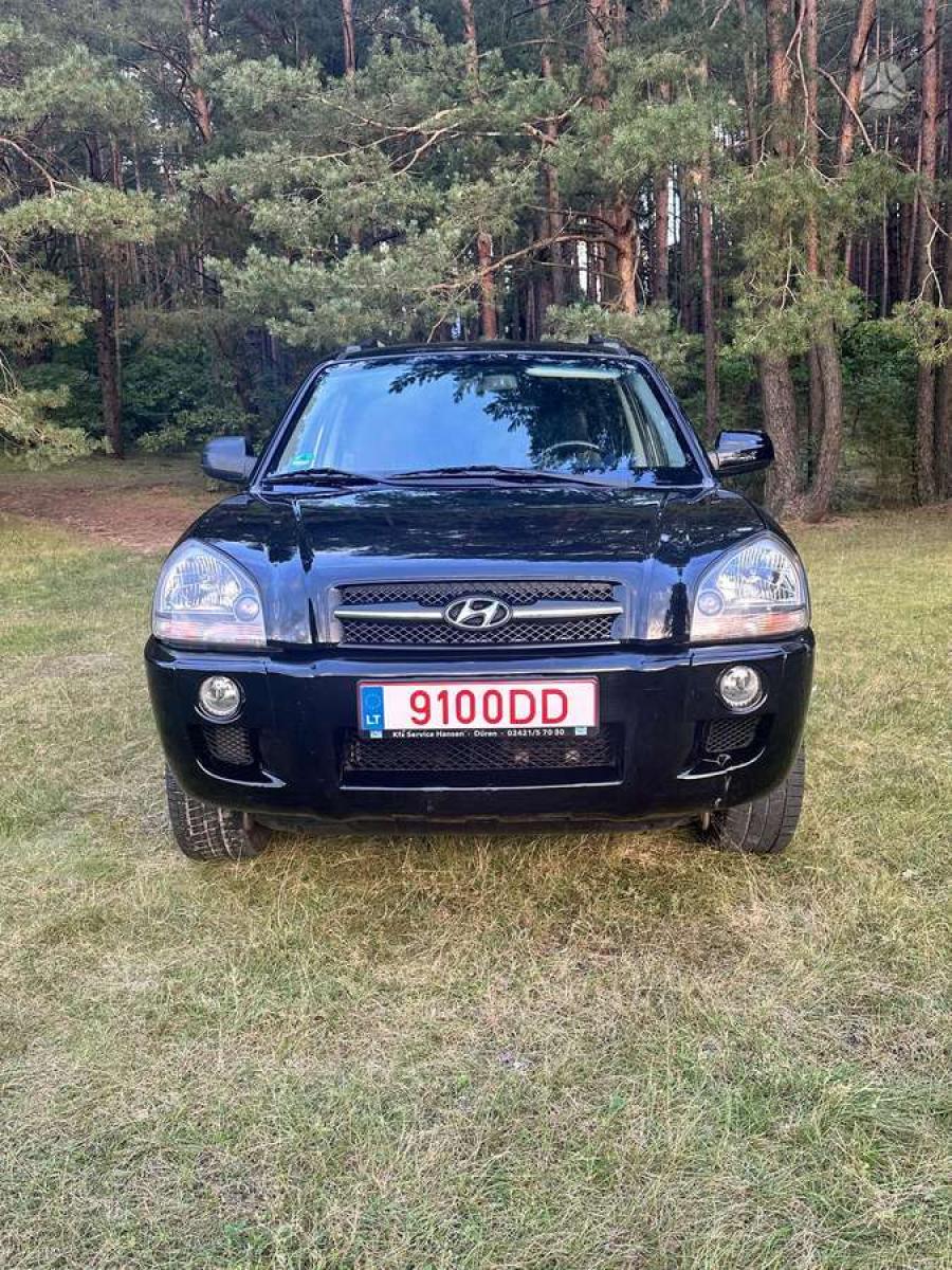 Melns Hyundai Tucson 2008 Kauņa, ar dzinēja tilpumu 1.99 L un nobraukumu 154 tūkst. km par 3500 €, foto 3 vietnē AUTOMOTO.COM.LV