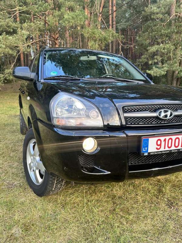 Melns Hyundai Tucson 2008 Kauņa, ar dzinēja tilpumu 1.99 L un nobraukumu 154 tūkst. km par 3500 €, foto 6 vietnē AUTOMOTO.COM.LV