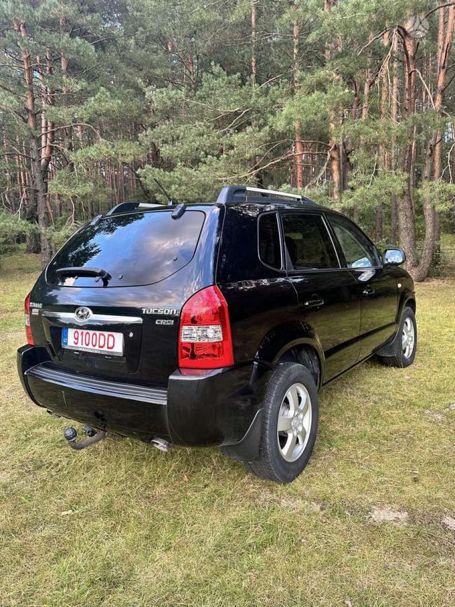 Melns Hyundai Tucson 2008 Kauņa, ar dzinēja tilpumu 1.99 L un nobraukumu 154 tūkst. km par 3500 €, foto 10 vietnē AUTOMOTO.COM.LV