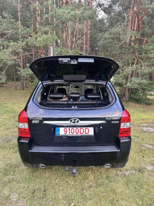 Melns Hyundai Tucson 2008 Kauņa, ar dzinēja tilpumu 1.99 L un nobraukumu 154 tūkst. km par 3500 €, foto 11 vietnē AUTOMOTO.COM.LV