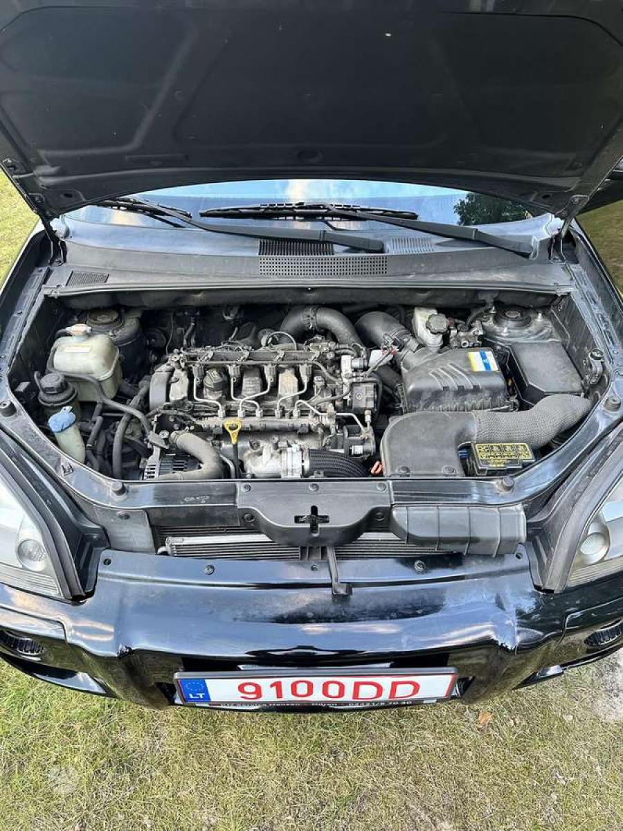 Melns Hyundai Tucson 2008 Kauņa, ar dzinēja tilpumu 1.99 L un nobraukumu 154 tūkst. km par 3500 €, foto 24 vietnē AUTOMOTO.COM.LV