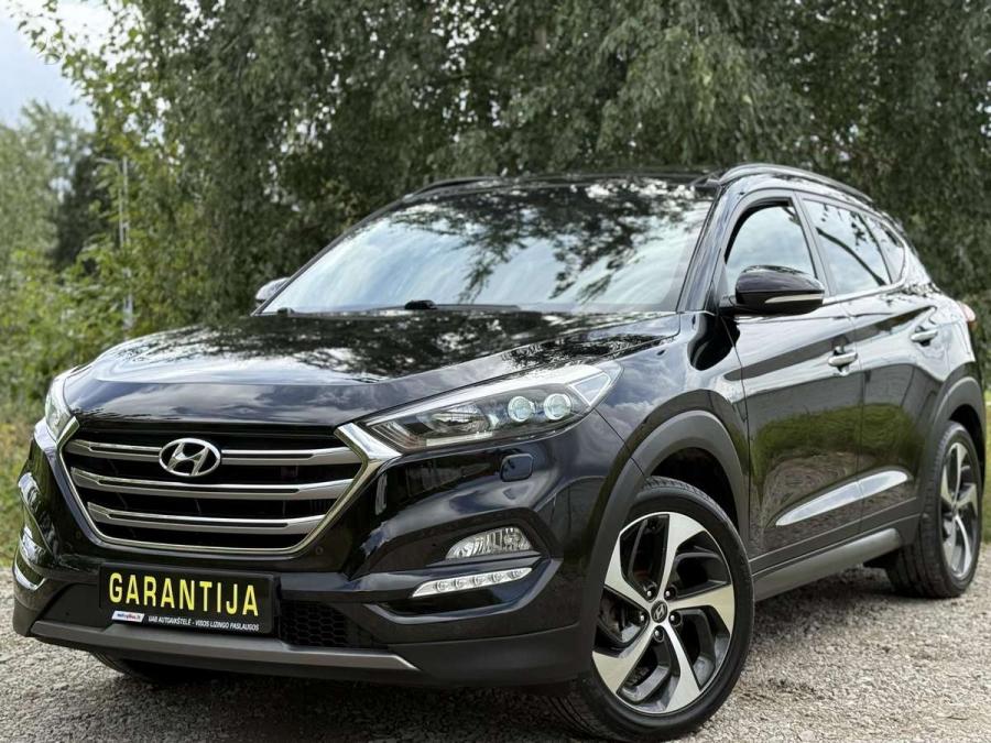 Melns Hyundai Tucson 2015 Šauļi, ar dzinēja tilpumu 2.00 L un nobraukumu 194 tūkst. km par 14750 €, foto 3 vietnē AUTOMOTO.COM.LV