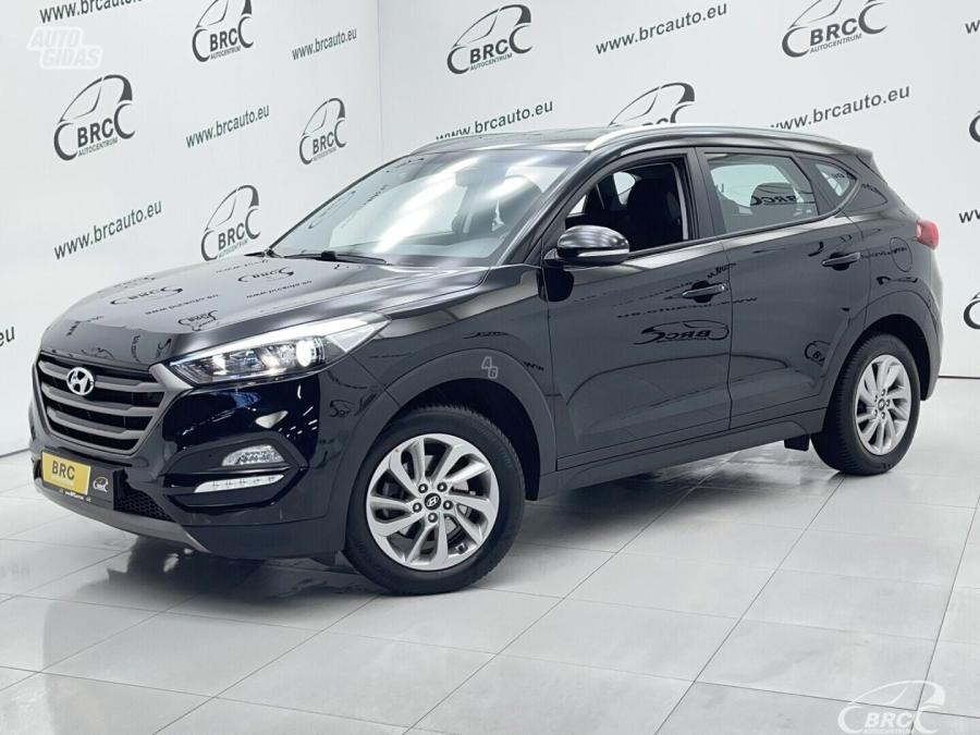 Melns Hyundai Tucson 2016 Avižieniai, ar dzinēja tilpumu 2.00 L un nobraukumu 120 tūkst. km par 14100 €, foto 1 vietnē AUTOMOTO.COM.LV