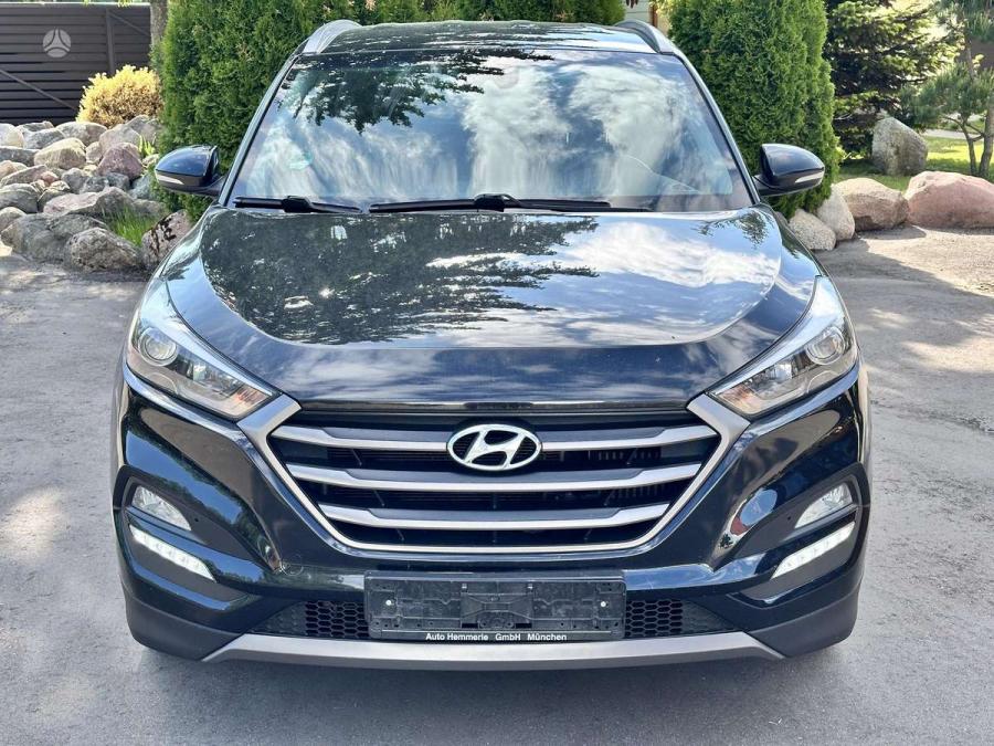 Melns Hyundai Tucson 2016 Marijampole, ar dzinēja tilpumu 1.59 L un nobraukumu 171 tūkst. km par 9900 €, foto 4 vietnē AUTOMOTO.COM.LV